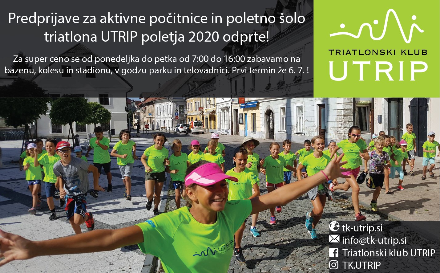 UTRIP poletja 2025 - Triatlonski klub UTRIP